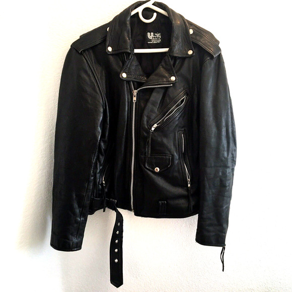 U Mr. Inc. | Jackets & Coats | Vtg 8s U Mr Inc Leather Jacket ...